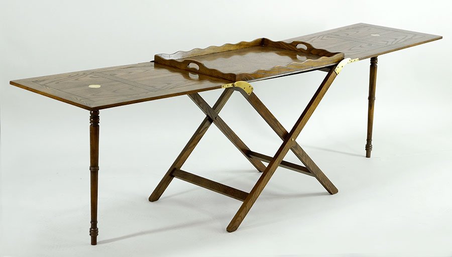 A Baker Mahogany 'Party Butler' Table.