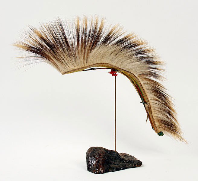 A Native American Headdress Roach.