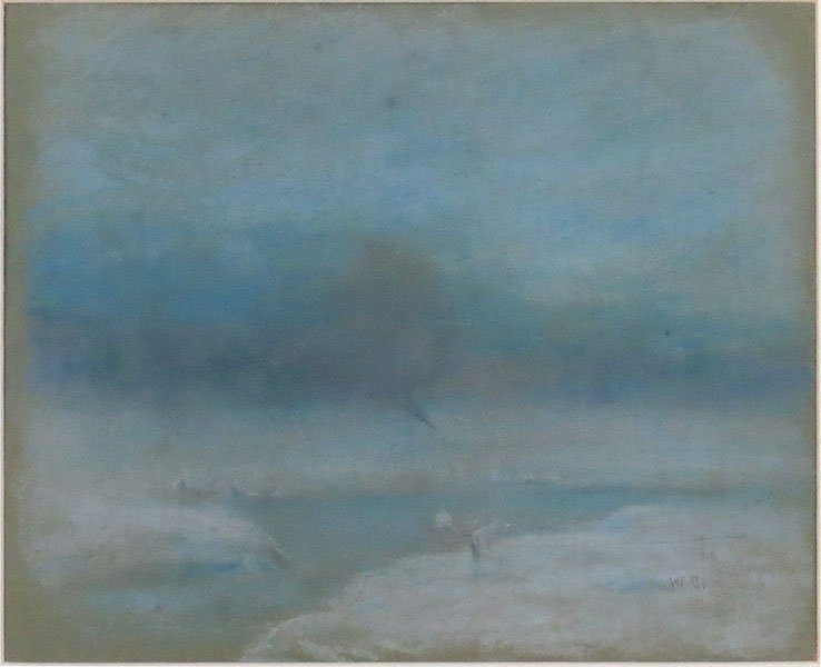 Walter Clark (American, 1848-1917) Winter Evening.