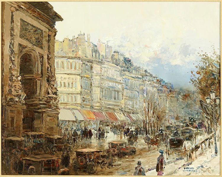 Malva' George Kabriel Severios (20th Century) Winter