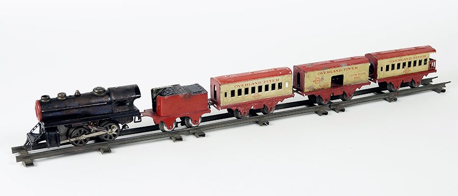 Hafner Overland Flyer Windup Train. - Dec 07, 2015 | Susanin's Auctions ...