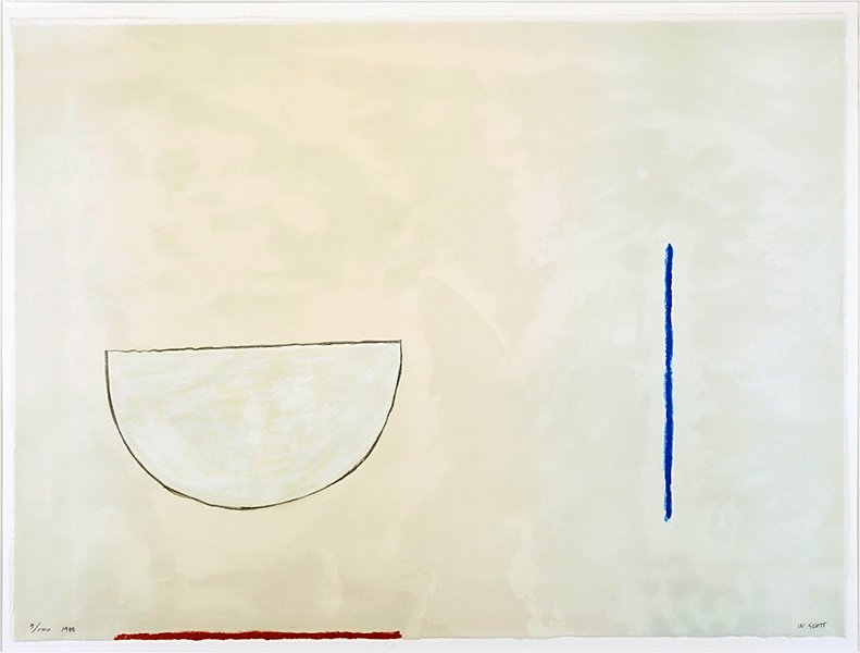 William Scott (Irish, 1913-1989) Still Life.