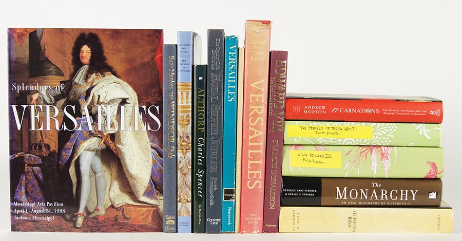 A Collection Of Versailles Reference Books.