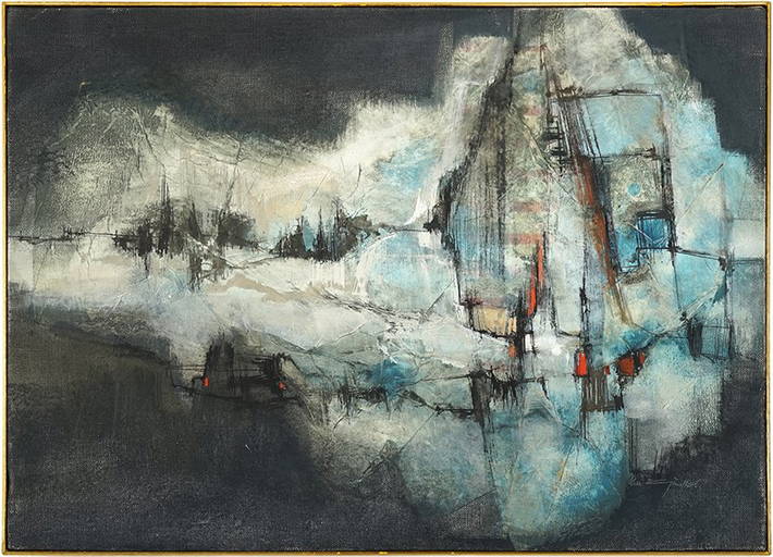 Max Gunther (Swiss, 1934-1974) Light Night. - Sep 24, 2016 | Susanin's ...