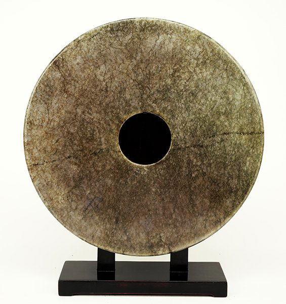 A Chinese Bi Disk. - Nov 17, 2016 | Susanin's Auctions in Illinois