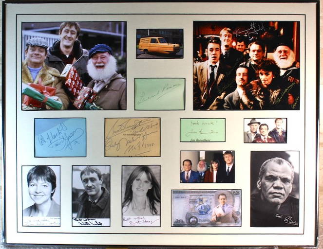 Only Fools And Horses Signed Presentation