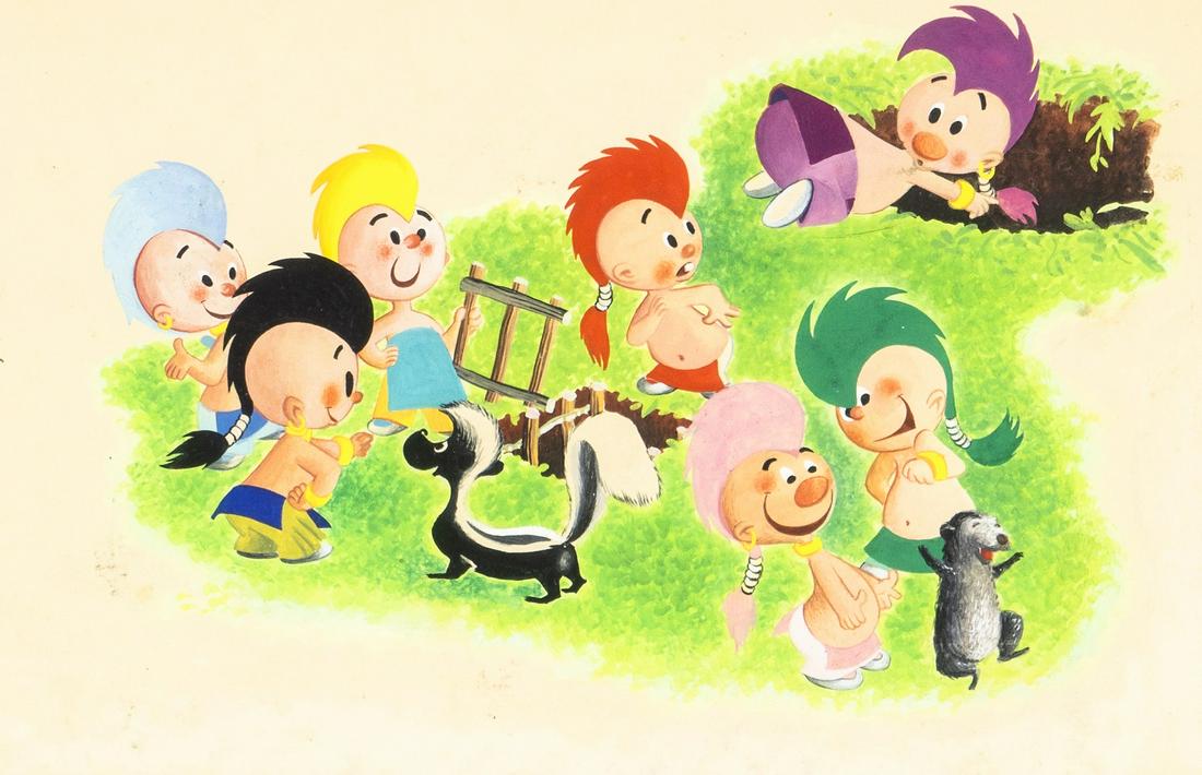 For Auction: Roy D'Amy (Rinaldo Dami) - "Fiordineve e i sette (#141) on ...