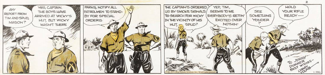 Young Lyman & Edson Nat - "Tim Tyler’s Luck", 1937 - Oct 22, 2022 ...