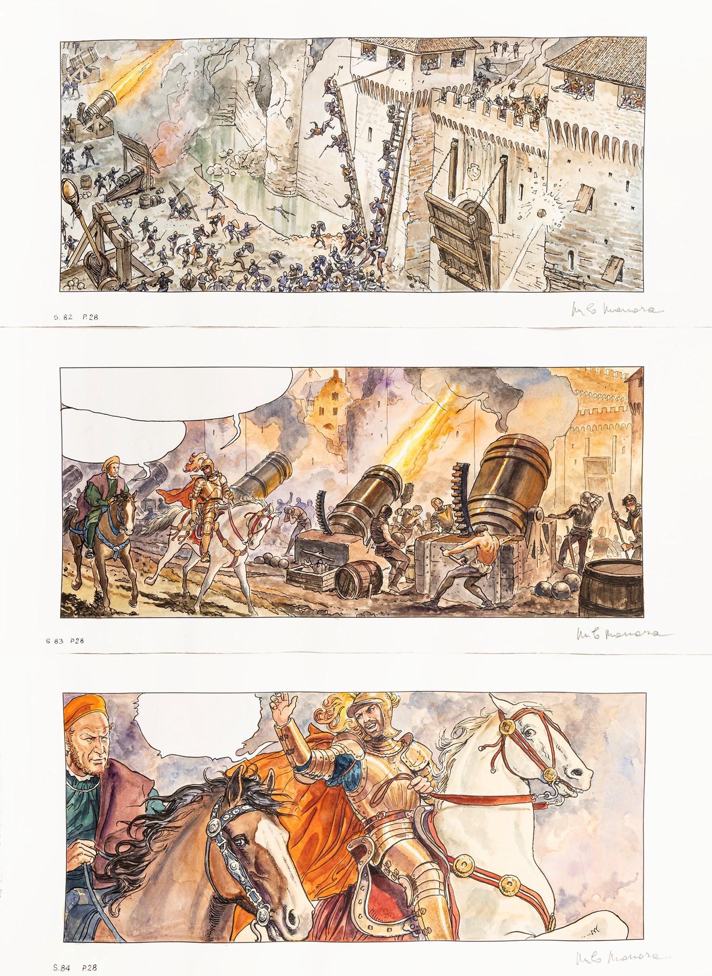 Manara Milo - "i Borgia: Tutto È Vanità", 2011 Auction