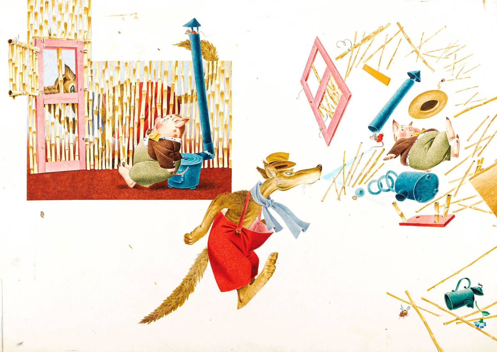 Tony Wolf (antonio Lupatelli) – "i Tre Porcellini (the Three Little ...