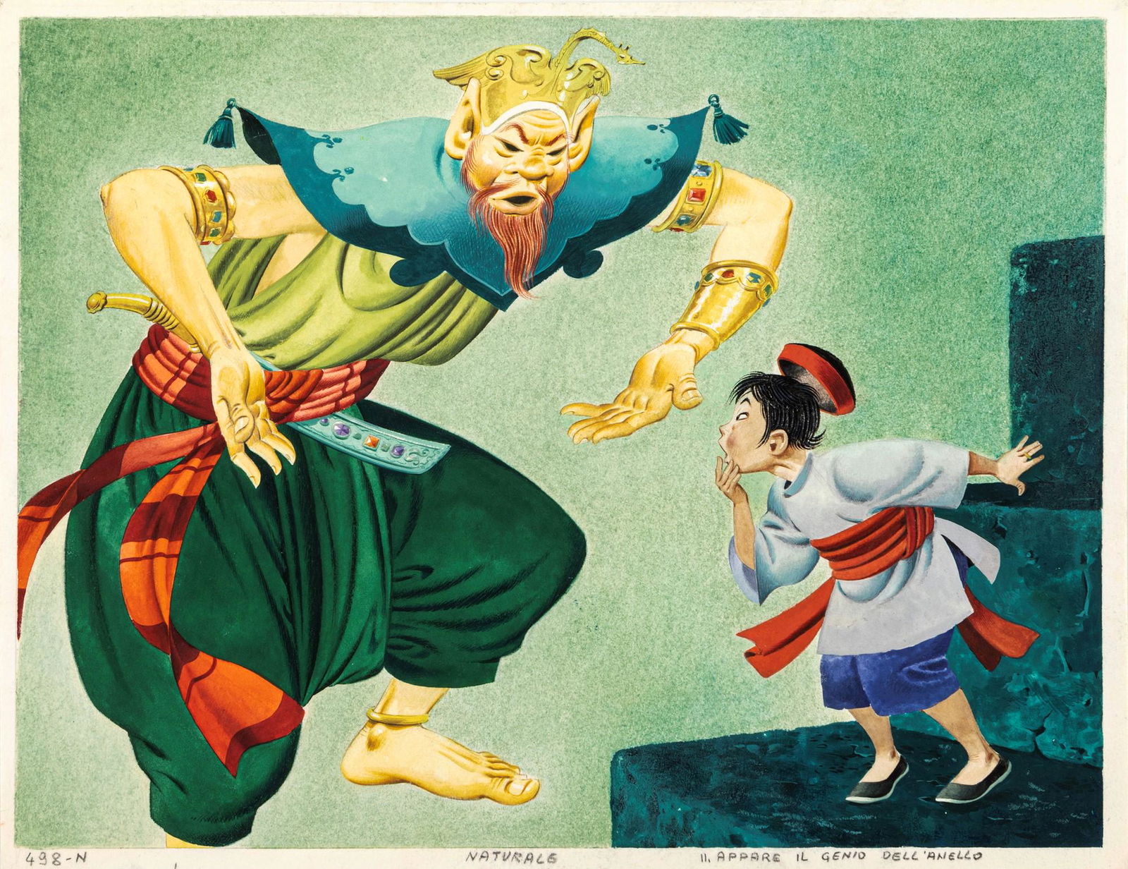 Tony Wolf (antonio Lupatelli) – "la Lampada Di Aladino (aladdin ’s Lamp ...