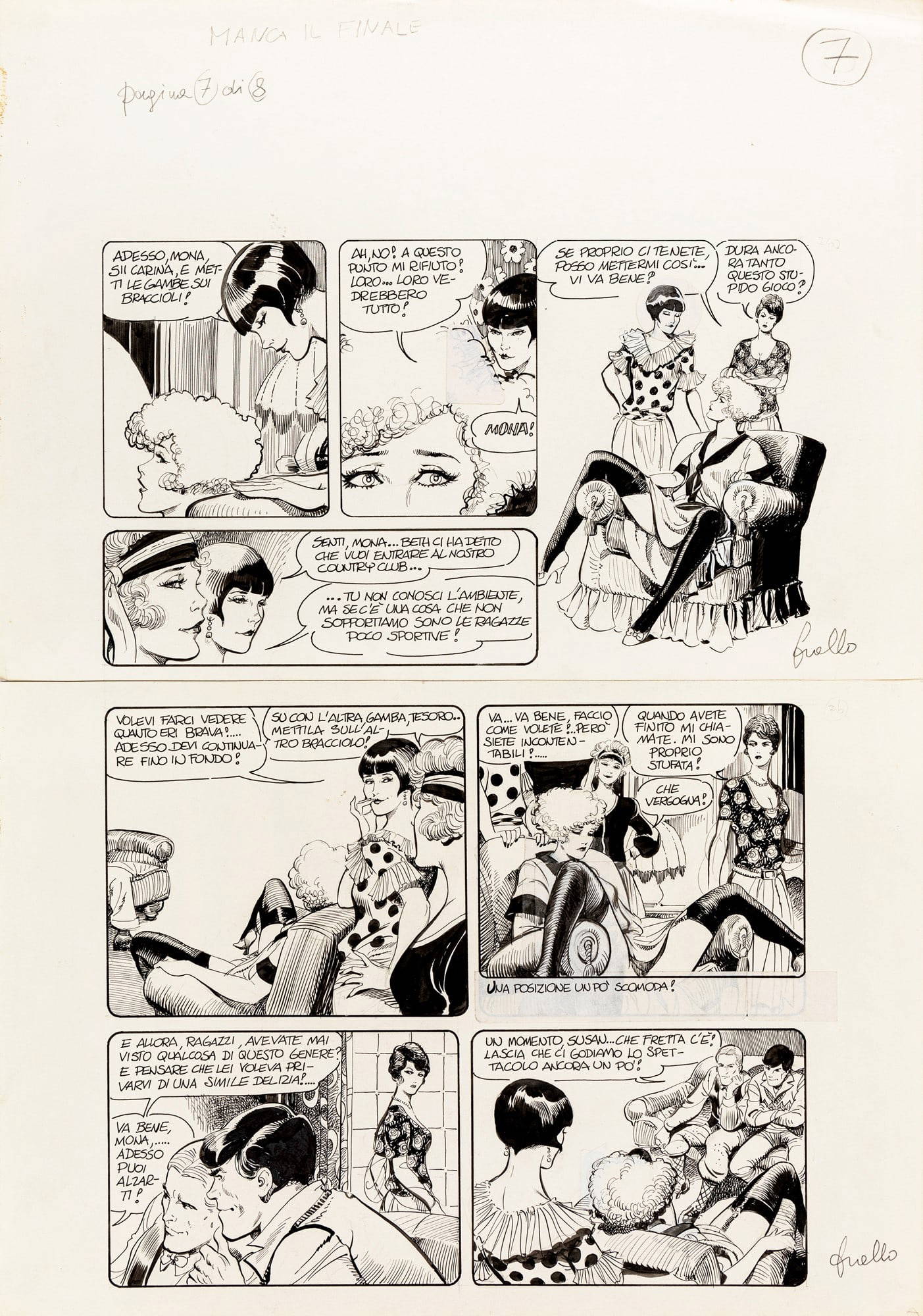 Frollo Leone - "mona Street - Entra In Scena Mona Street", 1988 Auction