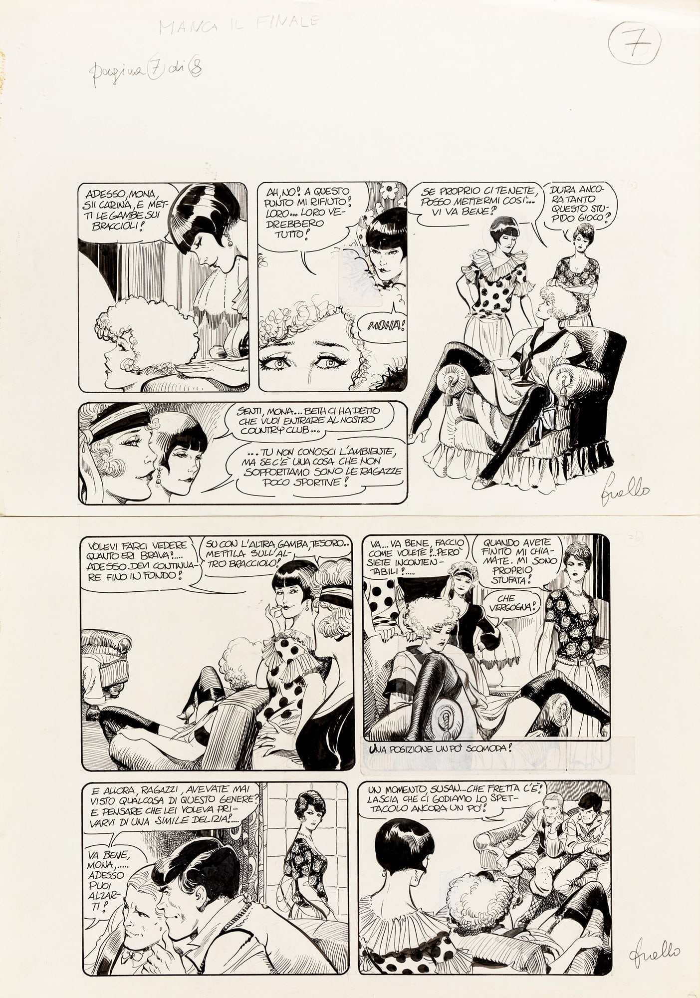 Frollo Leone - "mona Street - Entra In Scena Mona Street", 1988 Auction