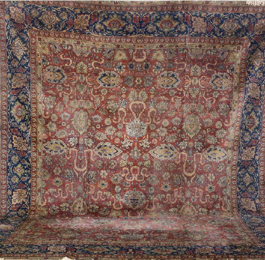 Large Romani Agra Carpet,