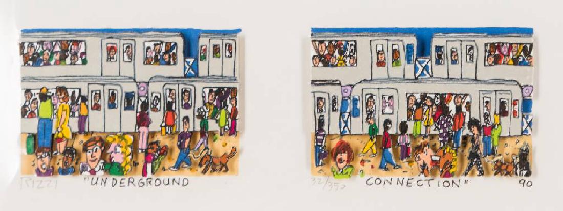 James Rizzi, 1950 2011, Underground Connection