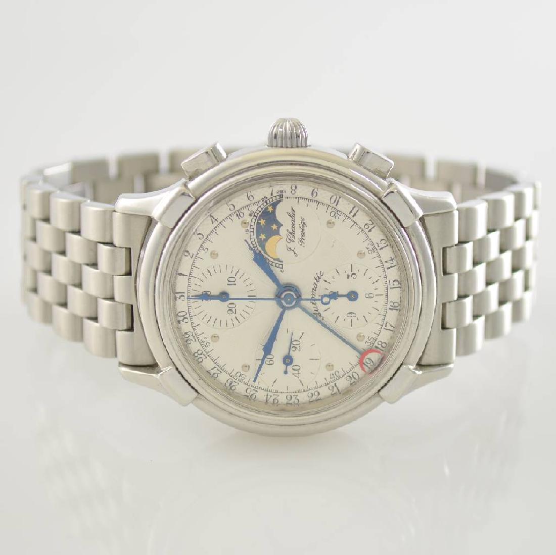 J. CHEVALIER Prestige gents wristwatch with chronograph
