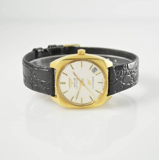 Longines Rare 18k Gold Chronometer Gents Wristwatch