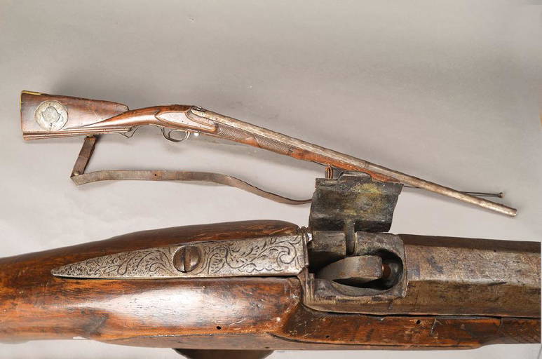 Gun, Probably German, Around 1830, Muzzle Loader With