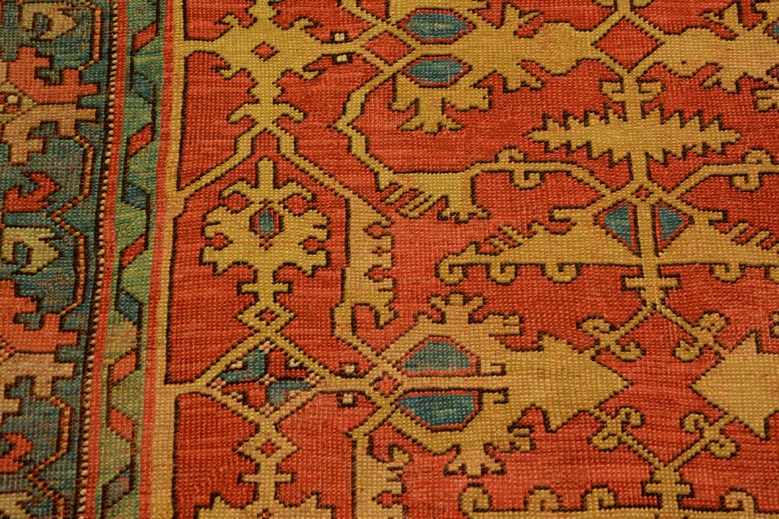 Early Lotto Ushak Rug,