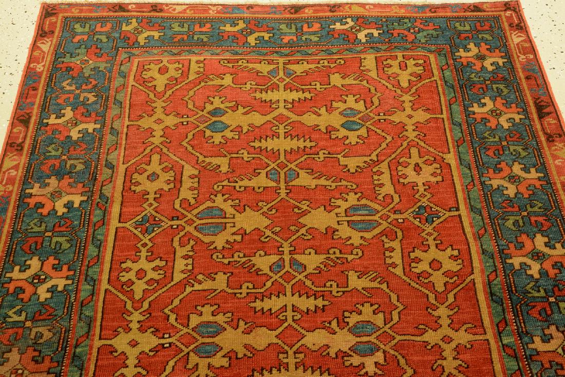 Early Lotto Ushak Rug,