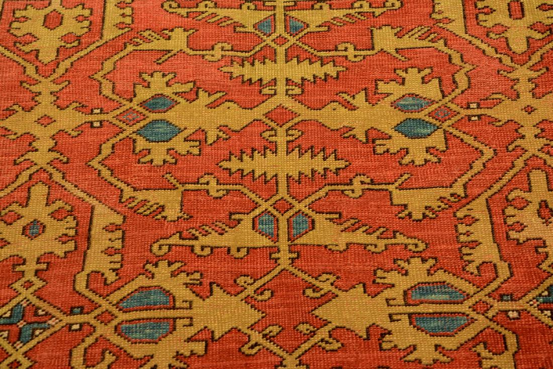 Early Lotto Ushak Rug,