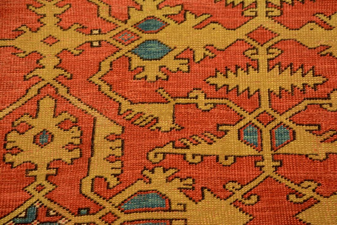 Early Lotto Ushak Rug,