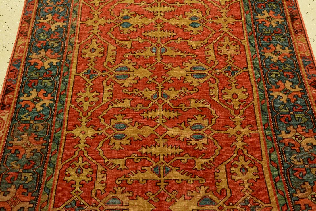 Early Lotto Ushak Rug,