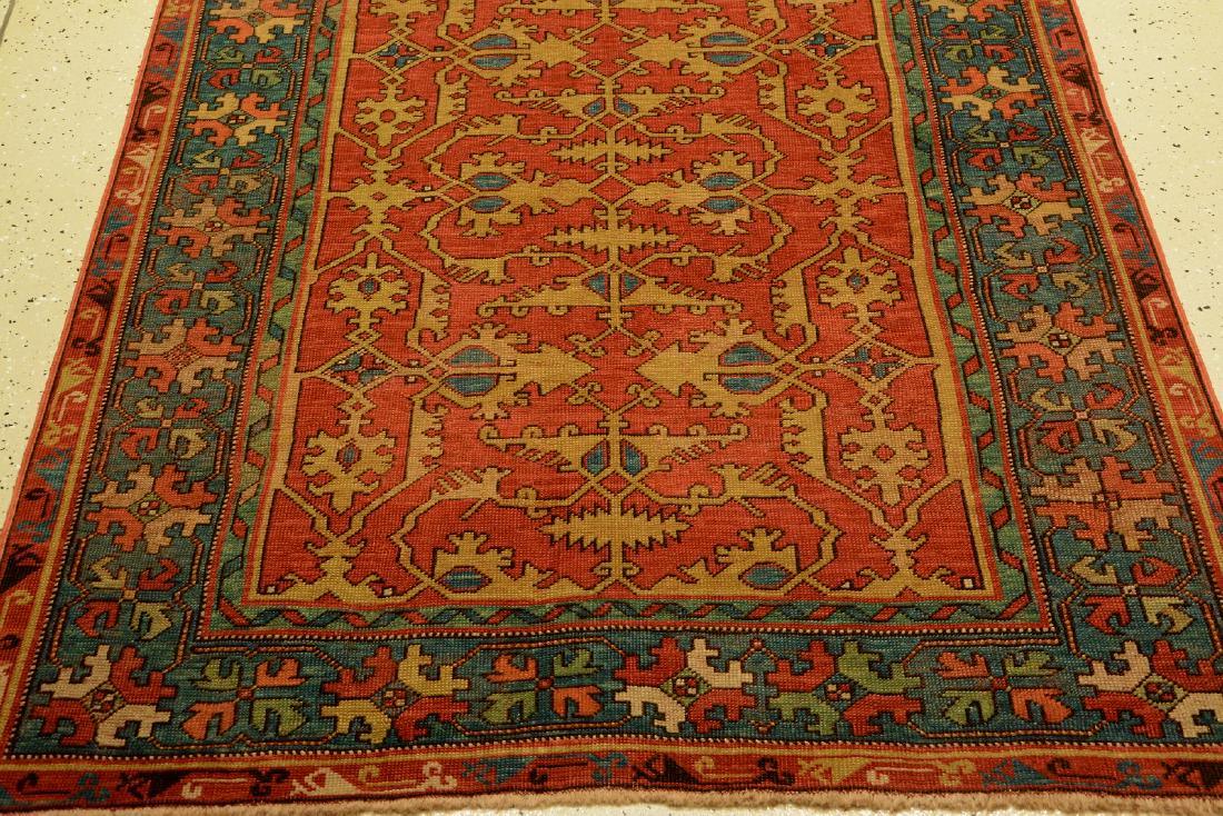 Early Lotto Ushak Rug,