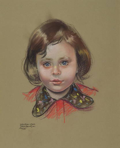 Wanda Von Dembinski, Austrian Painter, 2nd Half Of 20th