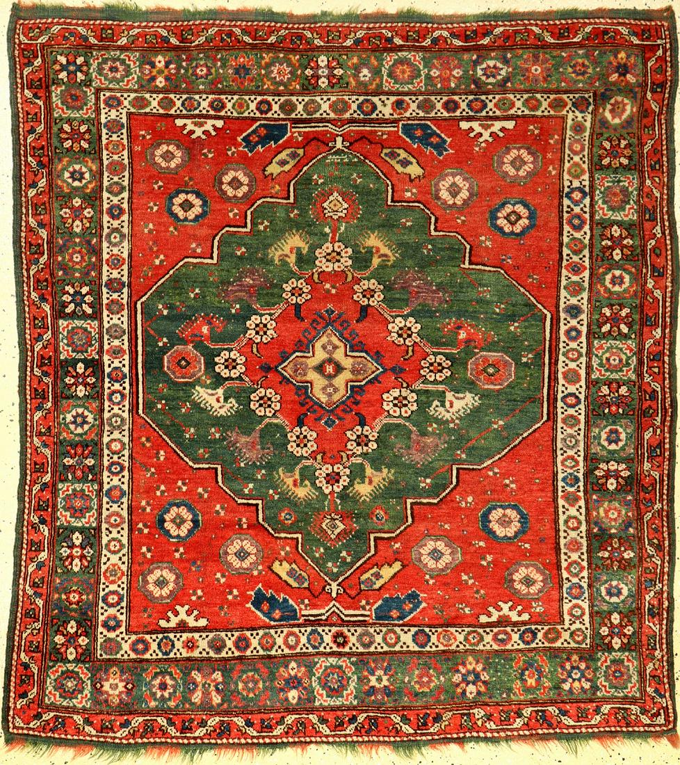 Fine & Rare Green Dazgiri Rug (Published In HALI), - Oct 10, 2020 ...