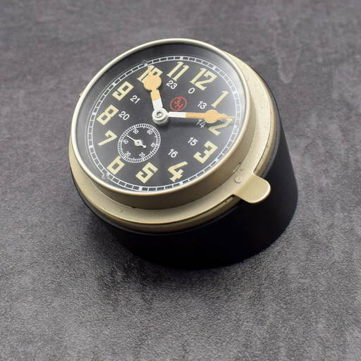 3h Table Clock Of The Bundeswehr