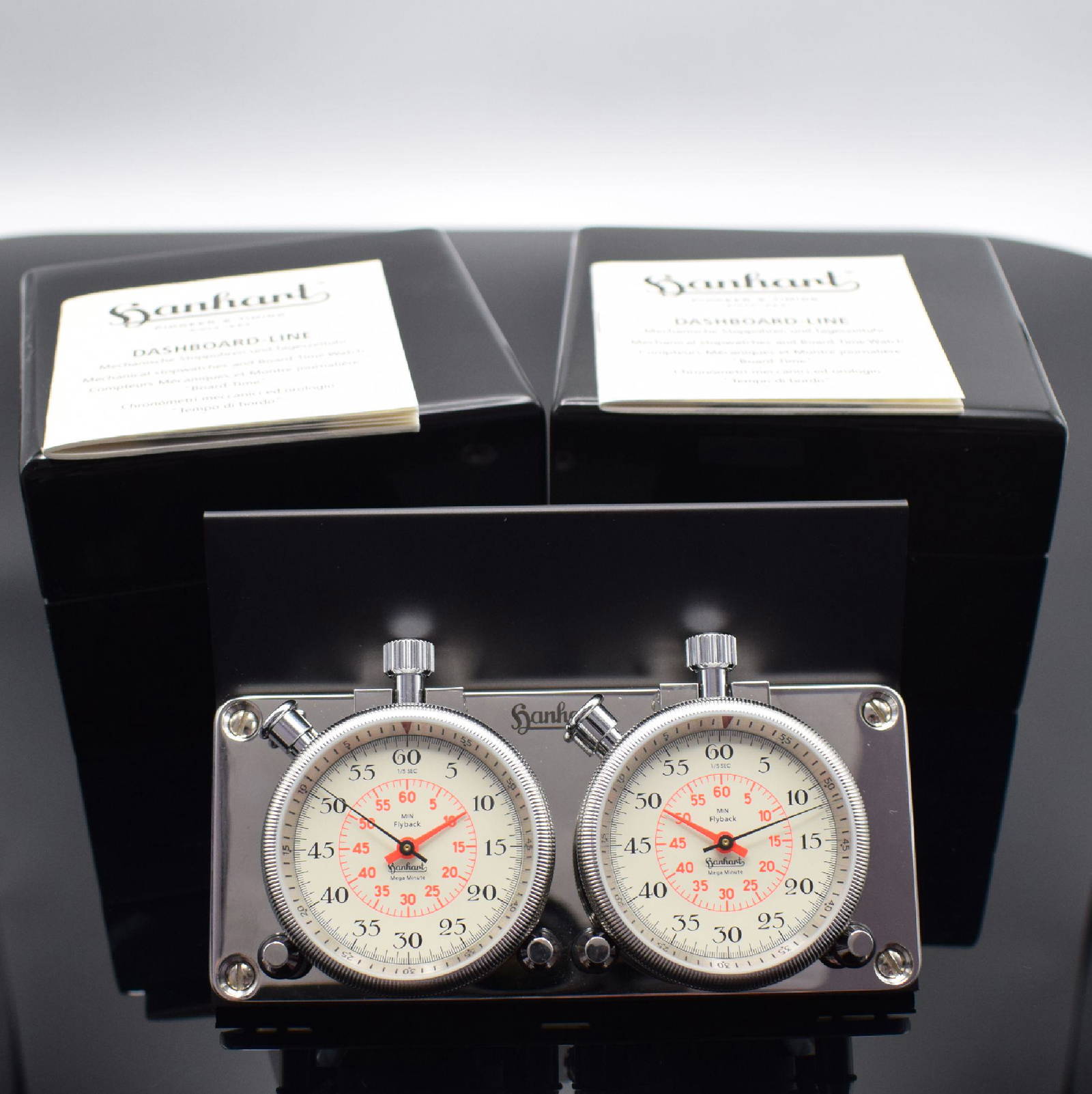 Hanhart Set Consisting Of 2 Flyback-stop Watches Auction