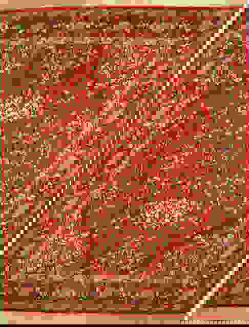 Tetex, Germany, Around 1960, Wool On Cotton, Approx. 380 Auction