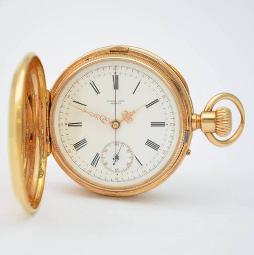 Henry Capt Geneve Fine Hunting Cased Pocket Watch