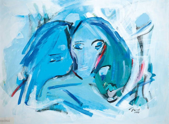 G. Woch, German Contemporary Artist, Acrylic / Canvas,