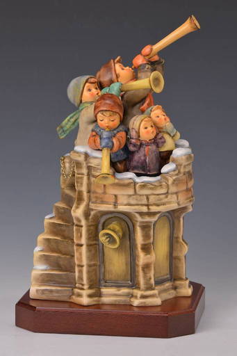 Big Hummel Figurine, Goebel, 'turmbläser', Earthenware