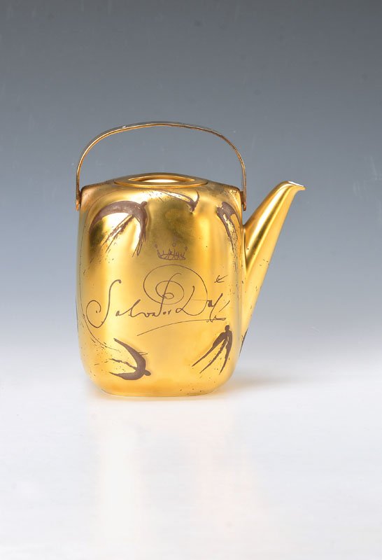 coffee pot, Rosenthal, Salvador Dali