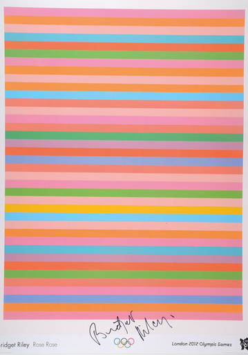 Bridget Riley, Born 1931, Color Offset