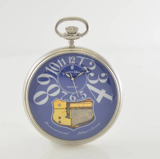 Jacques Du Manoir Pocket Watch With Reuge Music Box