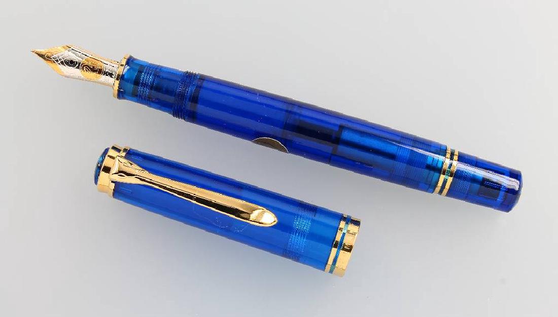 Pelikan Fountain Pen, 'blue Ocean' Limited Edition