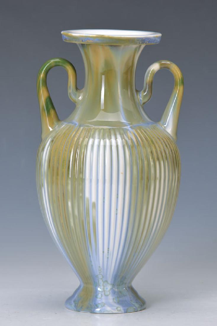 double handle vase