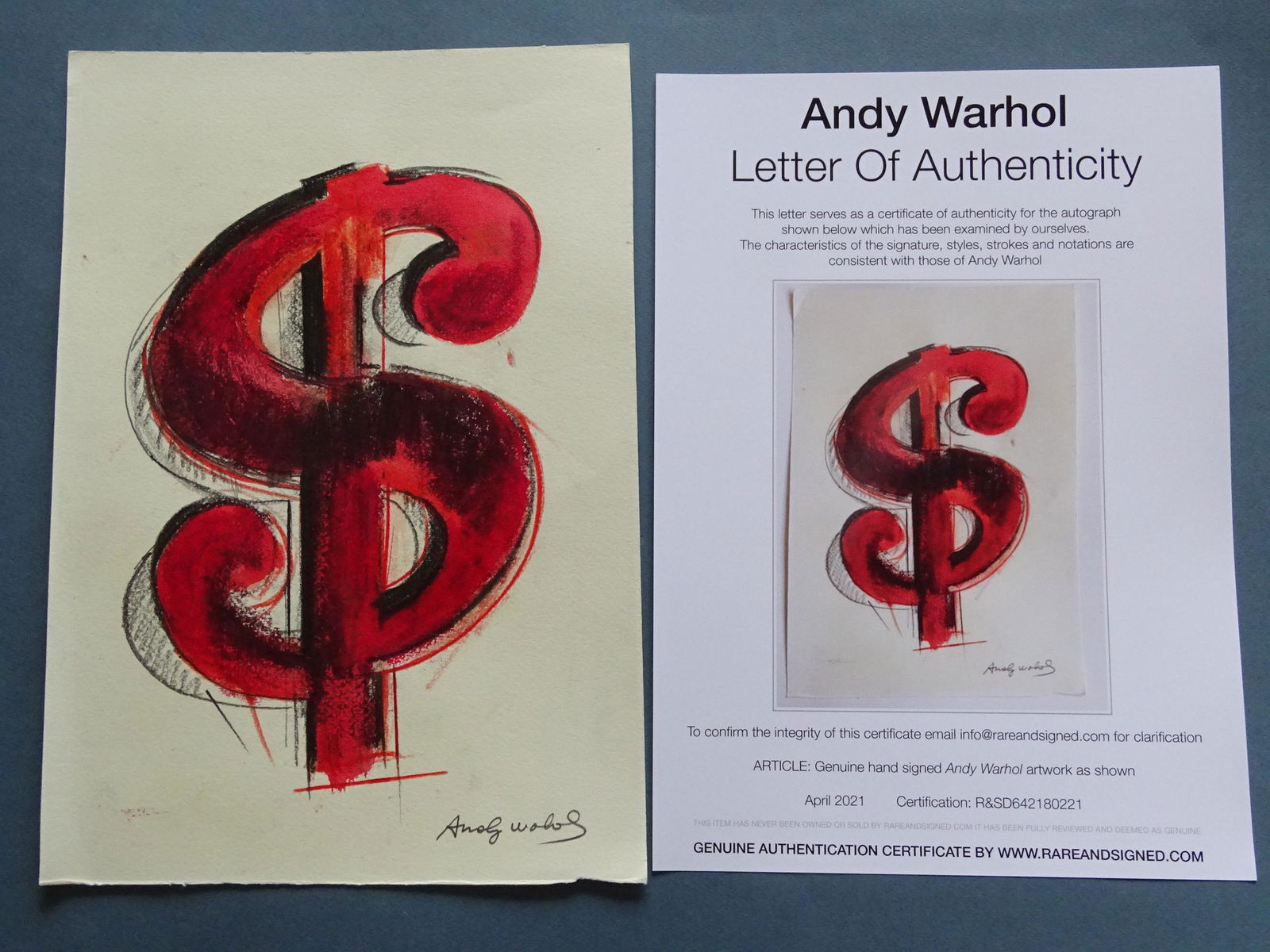 Andy Warhol, ink drawing, hand signed - Sep 19, 2021 | Novartia ...