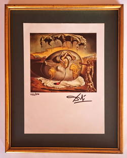 Salvador Dali Tuna Fishing Custom Framed Print