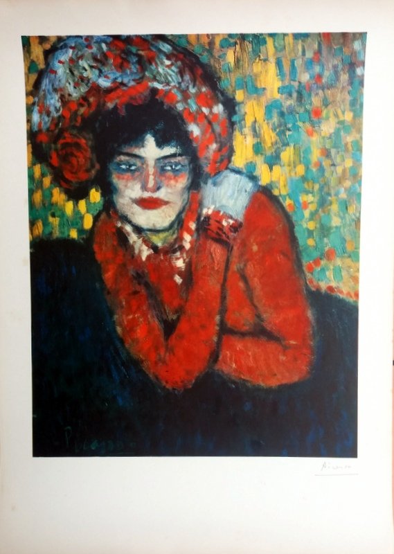 Pablo Picasso, Margot (lithograph+poster)