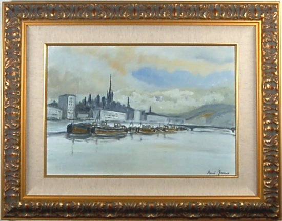 Rene James, (b. 1935, French)