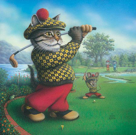 Don Roth…tiger's Wood Shot Paper Signed And Numbered