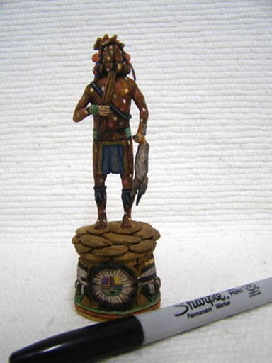 Native American Hopi Carved Fire Boy Or Firewalker