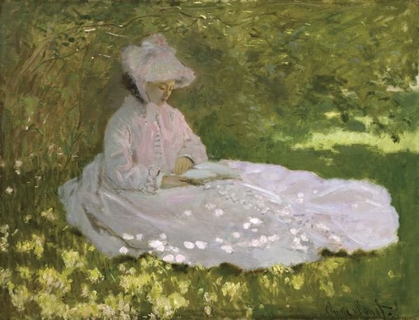 Claude Monet. Springtime, 1872