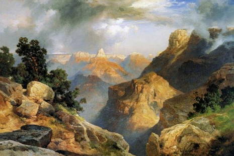 Moran's Majestic Print Of The Grand Canyon