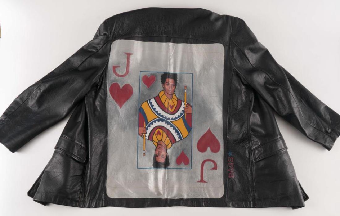 Circa 1983 JEAN-MICHEL BASQUIAT LEATHER JACKET